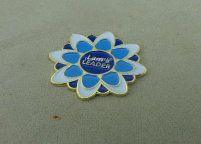 China Brass Die Stuck Name Plate Pins , Hard Enamel Pin For Promotional / Swarovski Metal Pin for sale