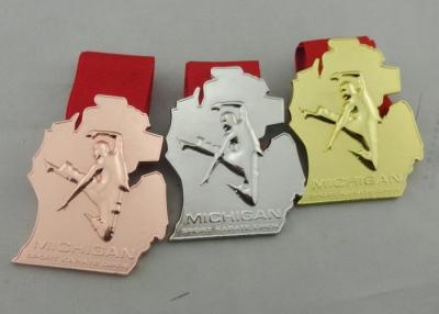 China Zinc Alloy Karate Die Cast Medals 3D With Printing Logo For Sport Meeting for sale