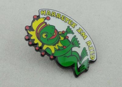 China Narretei IM Ried Collecting Soft Enamel Pin Badges With Black Nickel Plating for sale