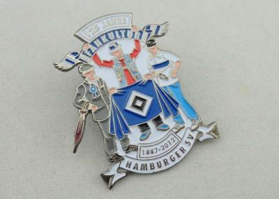 China Nickel Plating Carnival Collecting Soft Enamel Pin With Iron Die Struck for sale