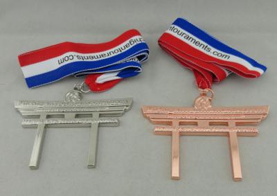 China Martial Arts State Championship Die Cast Medals With Zinc Alloy And 3D Design for sale