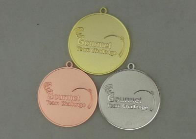 China FHA Culinary Challenge Die Cast Medals By Zinc Alloy Without Enamel for sale
