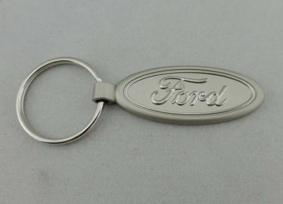 China Promotional Ford Key Chain With Misty Plating , Laser Engraved Keychain for sale