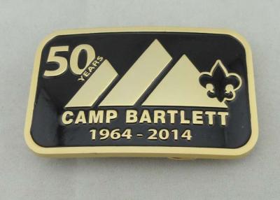 China Camp Bartlett Custom Made Buckles Zinc Alloy  With Wiped Imitation Hard Enamel for sale