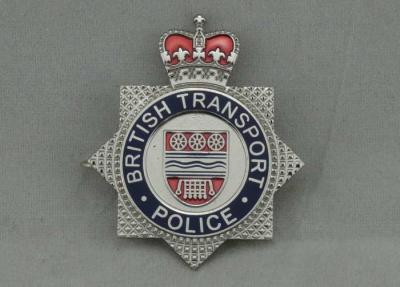 China British Transport Police Souvenir Badges Brass Stamped With Imitation Hard Enamel for sale