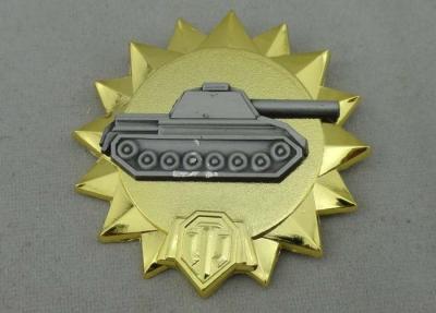 China 3D Zinc Alloy Die Casting Souvenir Badges With Nickel Plating for sale