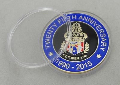 China Soft Enamel Personalized Coins Zinc Alloy For Military / Souvenir for sale