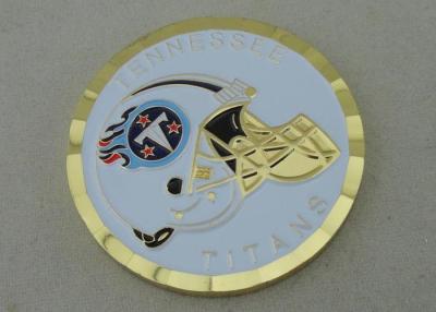 China Professional Brass Personalized Coins With Flat / Double Back for sale