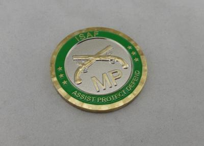 China Soft Enamel Personalized Coins , Gold And Nickel Plate Anniversary Coin for sale