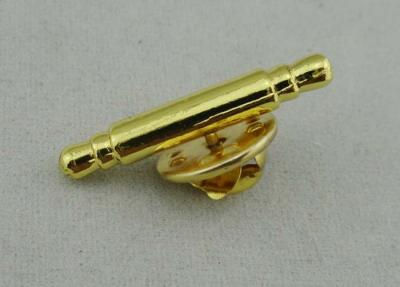 China 3D Gold Plating Soft Enamel Pin 1 Inch , Decorative Pins 2.0 mm Thickness for sale