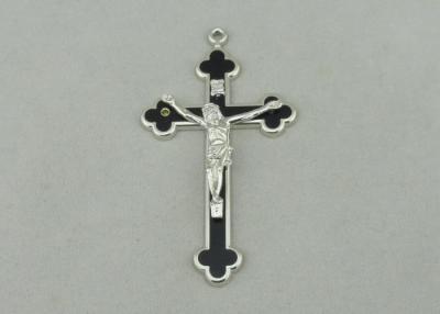 China Jesus Memorial  Badge Zinc Alloy Die Casting Soft Enamel Nickel Plating for sale