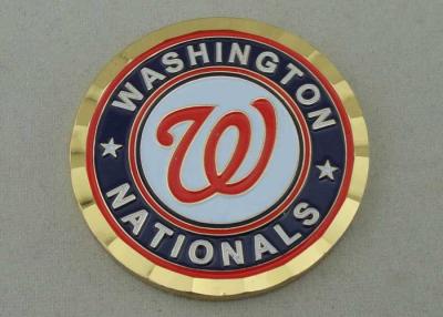 China Soft Enamel Personalized Coins With Brass Material And Gold Plating for sale