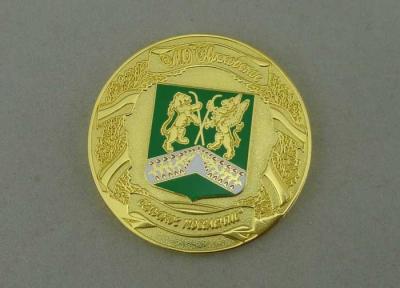 China Russia Souvenir Badges By Zinc Alloy Die Casting Imitation Hard Enamel Gold Plating for sale