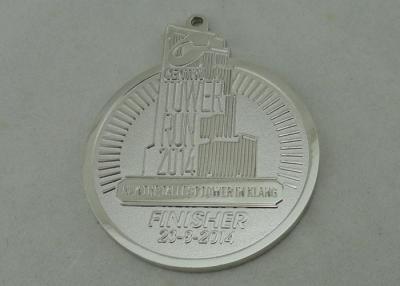 China Centro Klang Run Die Cast Medals 70mm metal chain With Nickel And 3D for sale