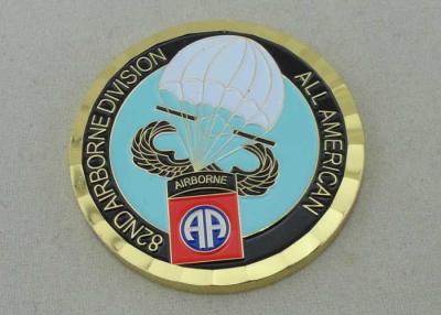 China 82nd Airborne Division Personalized Coins by Brass Die Struck With 2.0 Inch for sale