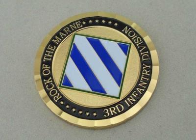China 3rd Infantry Division Personalized Coins By Brass Die Struck For Memorial for sale