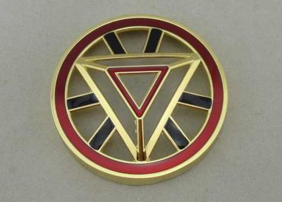 China Well Inner Cut Souvenir Badges By Zinc Alloy Die Casting 3D With Soft Enamel for sale