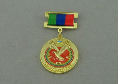 China Military Custom Awards Medals Zinc Alloy 2 Pcs Combined Double Side 3D for sale