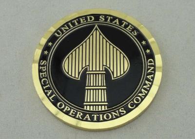 China USA Special Operations Command Personalized Soft Enamel Coin for sale