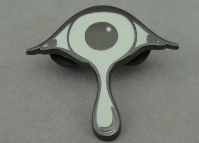 China Synthetic Zinc Alloy Hard Enamel Pin Die Casting With Black Nickel Plating for sale