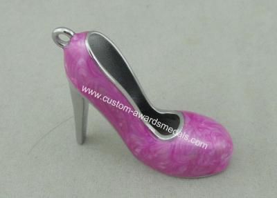 China Pear Enamel Souvenir Badges Silver Full 3D And Die Casting Custom for sale
