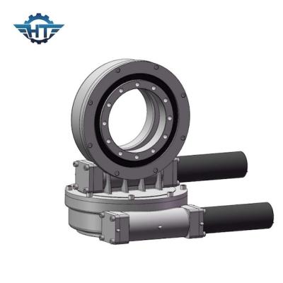 China High Transmission Ratio SDE7 Slew Drive With Self Locking Gear For Solar Heat Trackers for sale