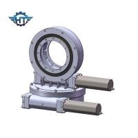China SDE7 Dual Axis Solar Slew Drive With Planetary Gearbox For Tracking System for sale