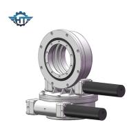 China Gear Ratio 78 / 1 SDE12 Dual Axis Slew Drive Biaxial For Dual Axis Sun Solar System for sale