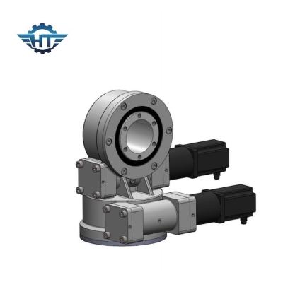 China Enclosed Dual Axis Solar Tracker Slew Drive Worm Gear Slewing For PV Mounting Tracking System for sale
