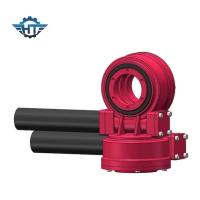 China Multi Tooth Contact Dual Axis Small Slew Drive With 24V Motor For Long Life Solar Trackers for sale