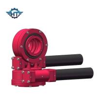 China SDE17 Worm Gear Slew Drive With Gear Motor For Dual Axis Solar Tracking System for sale