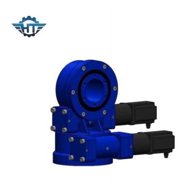 China SDE17 Worm Gear Slew Drive With Gear Motor For Dual Axis Solar Tracking System for sale