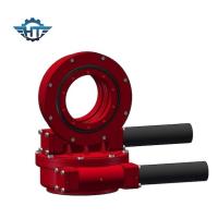 China Gear Ratio 78 / 1 SDE12 Dual Axis Slew Drive Biaxial For Dual Axis Sun Solar System for sale