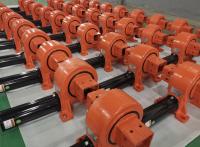 China VE7 Enveloping Worm Gear Slewing Drive Hourglass For Single Solar Tracking System for sale