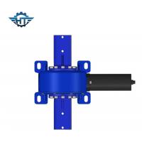 China Horizontal Enclosed Small Slew Drive Attached With 24VDC Motor With For Tilted Solar Trackers for sale