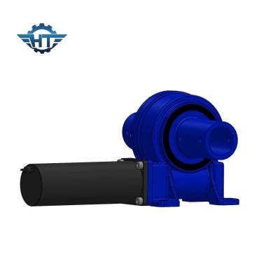 China VE5 Model Horizontally Mounted Worm Gear Slew Drive With 24V DC Brushed Gear Motors For Solar Trackers for sale