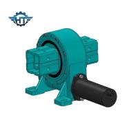 China Full Circle Rotation Enclosed Worm Gear Slewing Drive For vertical single axis Solar Tracking System for sale