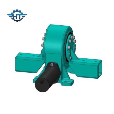 China High Torque Single Axis Slewing Drive With Electric Motor For Sun Tracking System for sale