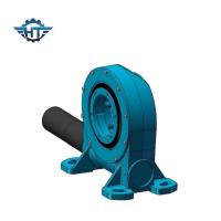 China VE6 Square Tube Slewing Drive With 24V Motor Slewdrive For PV Tracking System for sale