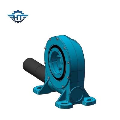 China VE6 Square Tube Slewing Drive With 24V Motor Slewdrive For PV Tracking System for sale