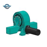 China 9 Inch Vertical Worm Gear Slew Drive With High Back Holding Torque For Solar Panel System for sale