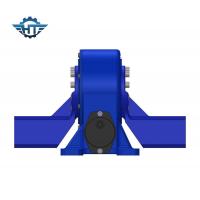 China VE9 Vertical Worm Gear Small Slew Drive With 12VDC Gear Motor And Enclosed Housing for sale