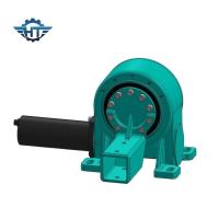 China Enclosed House Slewing Ring VE9 Slew Drive Gearbox For Single Axis Solar Tracking System for sale