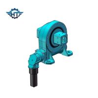 China 7 Inch Vertical Single Axis Worm Gear Slew Drive For PV Stations And Concentrated Power Stations for sale