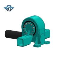 China Vertical Solar Tracker Slew Drive With 24 Vdc Planetary Motor For Solar Tracking System for sale