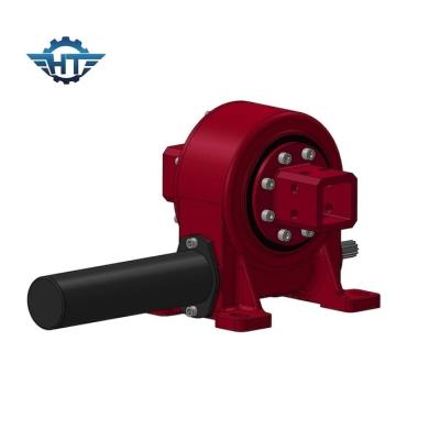 China Hourglass Worm Gear Slew Drive For Solar Tracker With 24VDC Planetary Gear Motor for sale