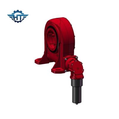 China Gear Ratio 61 / 1 Vertical Worm Gear Slew Ring Drive With Nema 34 And Driver For CPV for sale