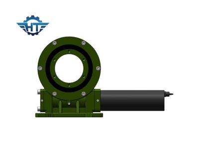 China Vertical Type Single Axis Solar Tracker Slew Drive Slew Ring Drive Powered 24VDC Gear Motor for sale