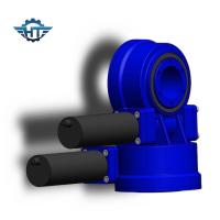 China Dual Axis Slew Drive With Worm And Gear Structure For Solar Tracking System for sale