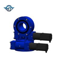 China SDE Model Dual Axis Small Slew Drive With Brushed Motor For PV Tracking System for sale